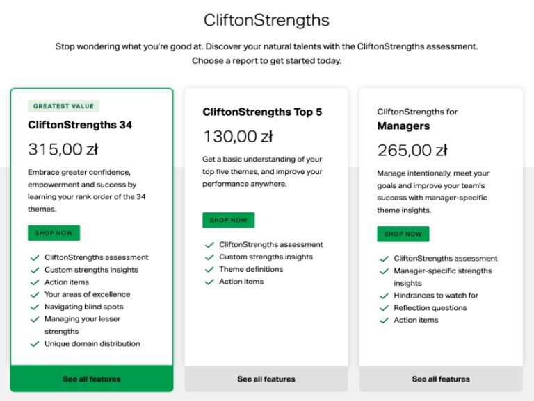 Test Gallupa – poznaj swoje 34 talenty i działaj efektywniej